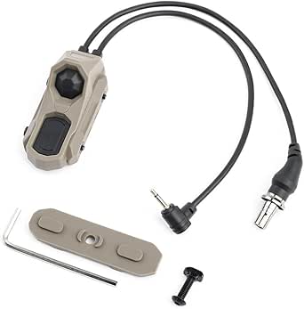 Amazon.com: GLECTICAL Tactical Dual Button Remote Activation Pressure ...