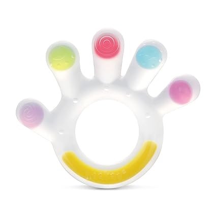 Amazon.com : Haakaa Palm Teether - Soft Silicone Baby Soothing Teether ...