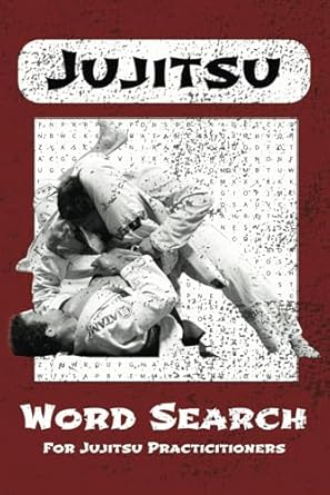 Jujitsu Word Search Puzzle Book: Word Searches with Easy-to-Read Print ...