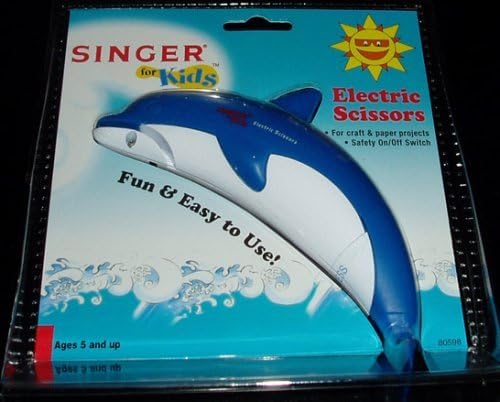 Amazon.com: Singer for Kids Dolphin Electric Scissors