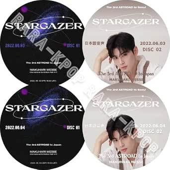 Amazon.co.jp: ASTRO DVD アストロ The 3rd ASTROAD to Japan STARGAZER チャウヌ ...
