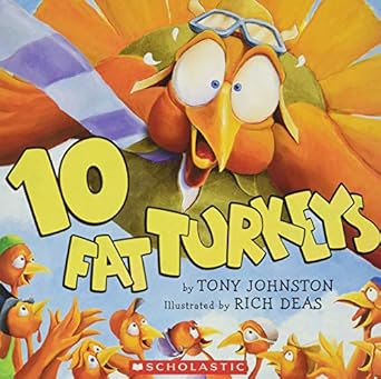 10 Fat Turkeys by Tony Johnston