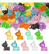 Amazon.com: GGSTDDUP 50 Pcs Mini Resin Cats, Miniature Cat Figurines ...