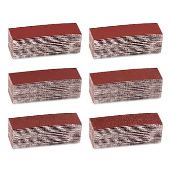 LEONTOOL 120Pcs Micro Detail Sander Paper Kit 3.5x1.2 Inch Hook and ...
