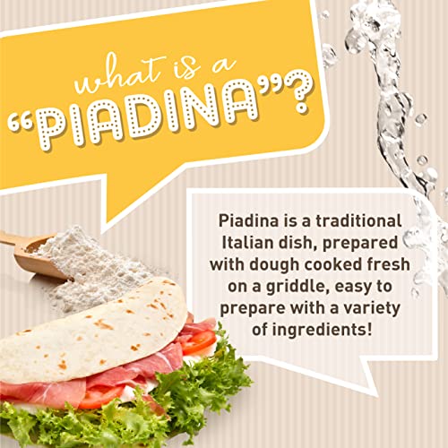 Fresco Piada, 4 - Pack Bundle Of The Original Italian Piadina (16 Count ...