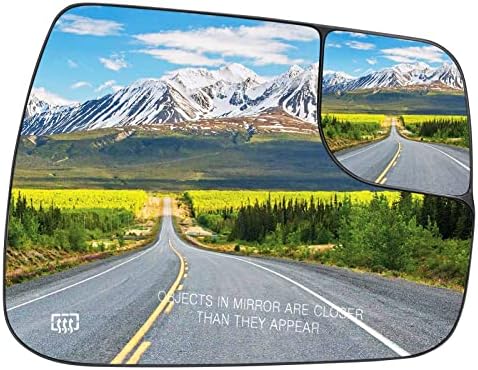 Amazon.com: Passenger Right Side Heated Mirror Glass for Dodge Ram 1500 ...