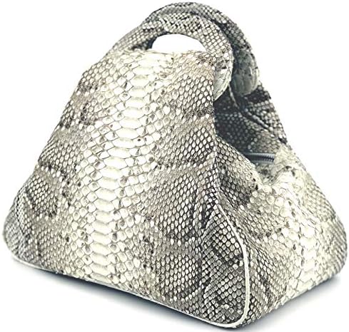 INDO Exotic Genuine Snake Skin Python Top Handle Bag: Handbags: Amazon.com