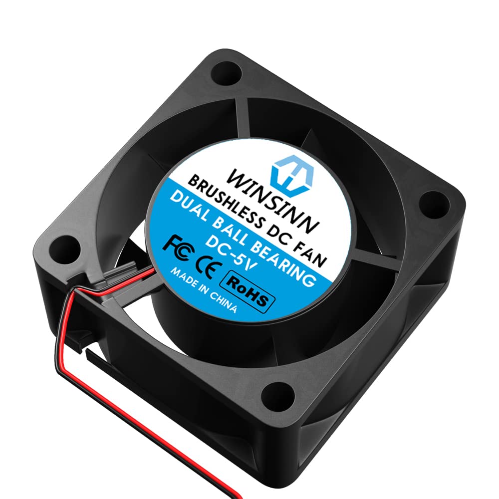 Snapklik.com : WINSINN 40mm Fan 5V, 3D Printer Micro 5 Volt Fans 4020 ...