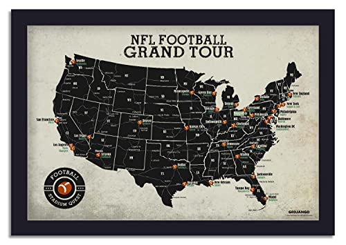 Nfl Football Teams Map