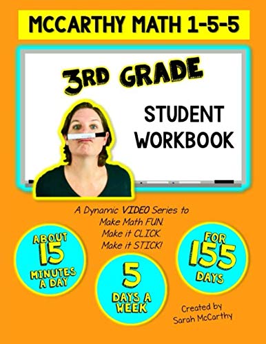 Amazon.com: McCarthy Math 1-5-5: 3rd Grade Student Workbook ...