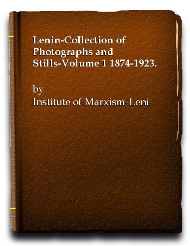 Amazon.com: Lenin: Collection of Photographs and Stills (Volume 1 ...