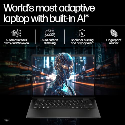 HP Spectre x360, Intel Evo Core Ultra 7 155H, Built-in AI, 14-inch (35. ...