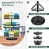 Amazon.com: EsLuker.ly Tea Bag Organizer Rack for Countertop, Spinning ...