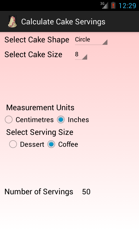 Cake Decorating Calculator FREE:Amazon.com:Appstore for Android