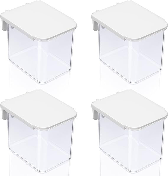 Amazon.com: Yulejo 4 Pack Pegboard Accessories Pegboard Containers with ...