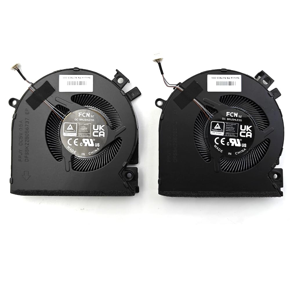 Replacement Cpu And Gpu Cooling Fan For Hp Victus 15 | Desertcart QATAR