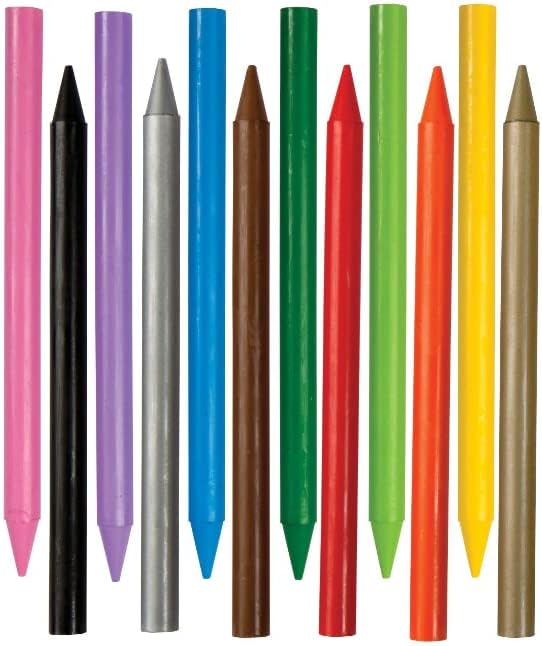 Colourworld Colour Plastic Crayons Classroom Bulk Pack of 288 Bright ...