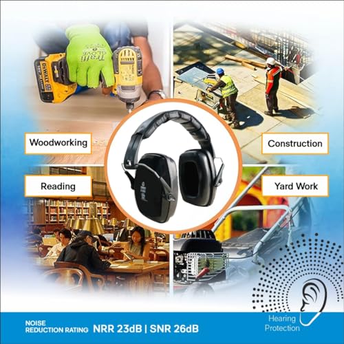 VENUS N-555 ISI Certified Premium Earmuffs, Cushioned, Adjustable ...