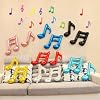 Amazon.com: Music Notes Wall Decal Stickers for Music Theme Birthday ...