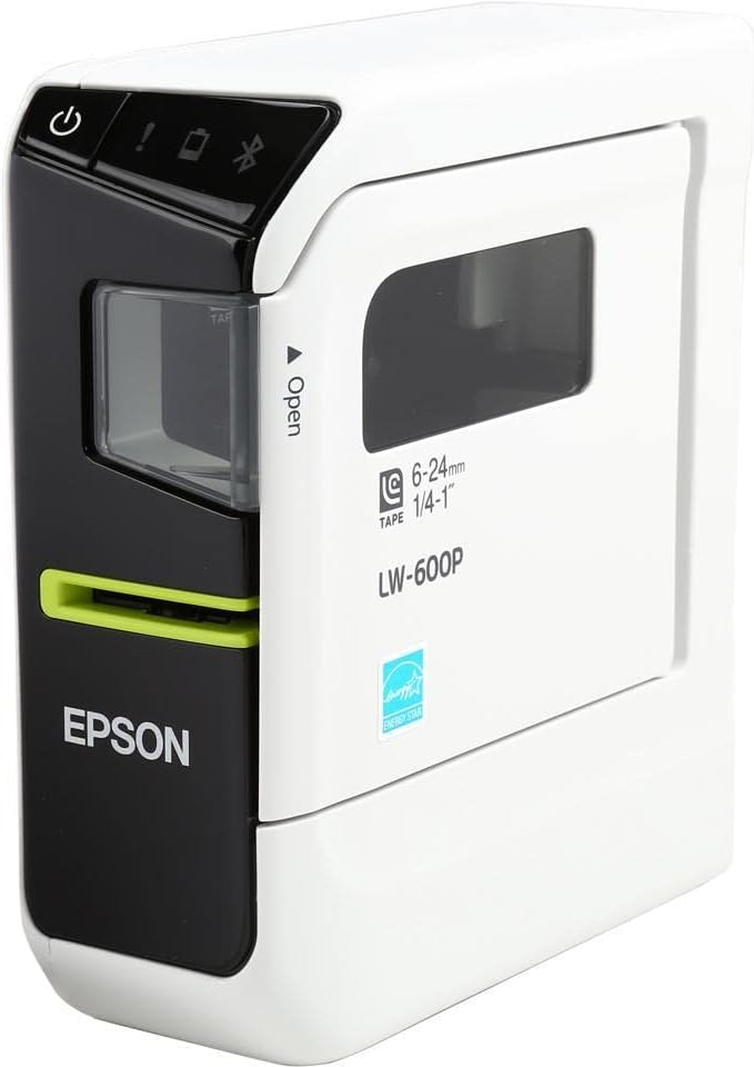 Amazon.com : Epson LabelWorks LW-600P Portable Label Printer with Bonus ...