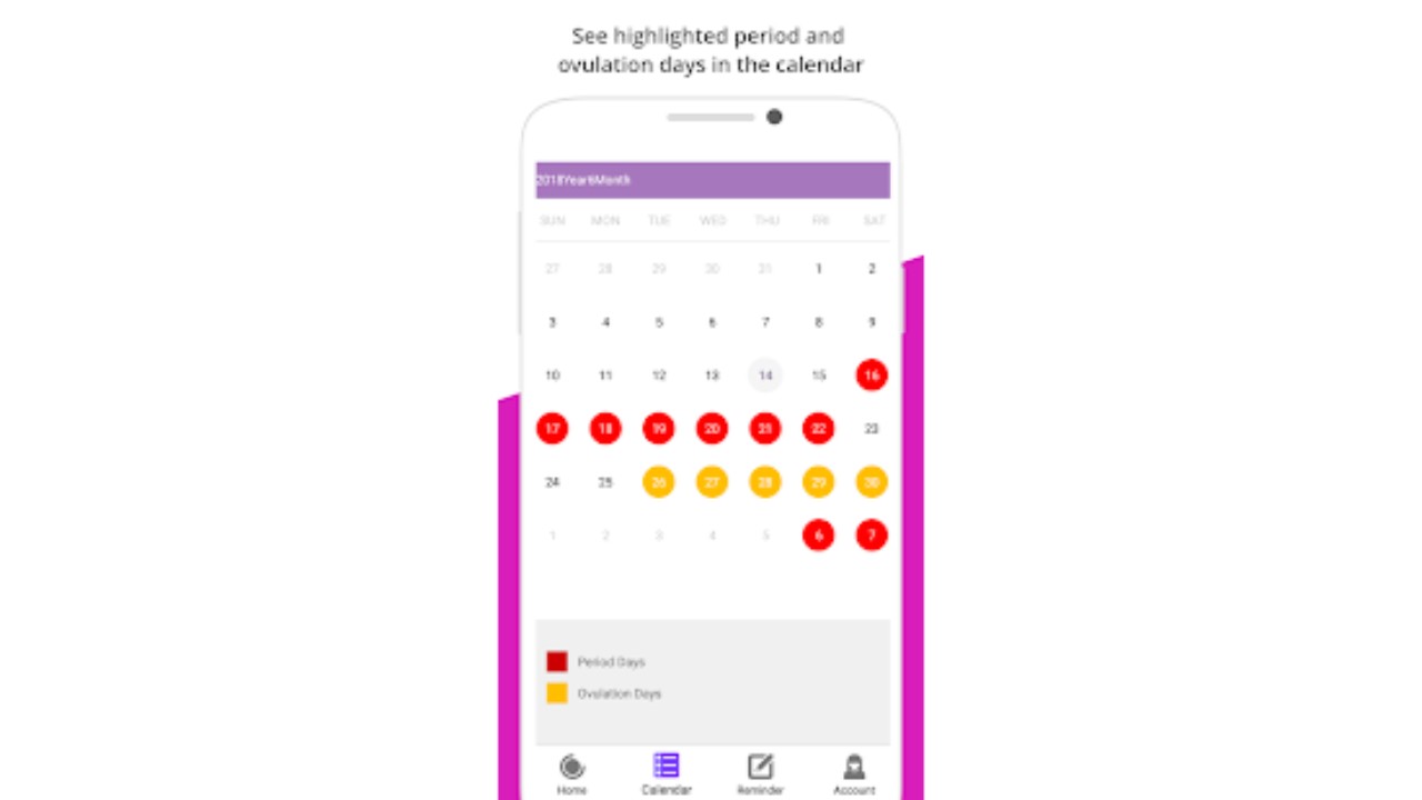 Period Tracker & Calendar - Track Menstrual Cycle - App on Amazon Appstore