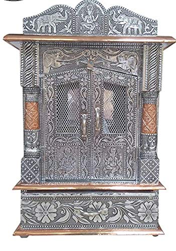 Buy Handicrafts Pooja Temple For Home/Pooja Mandir/Wooden Pooja ...