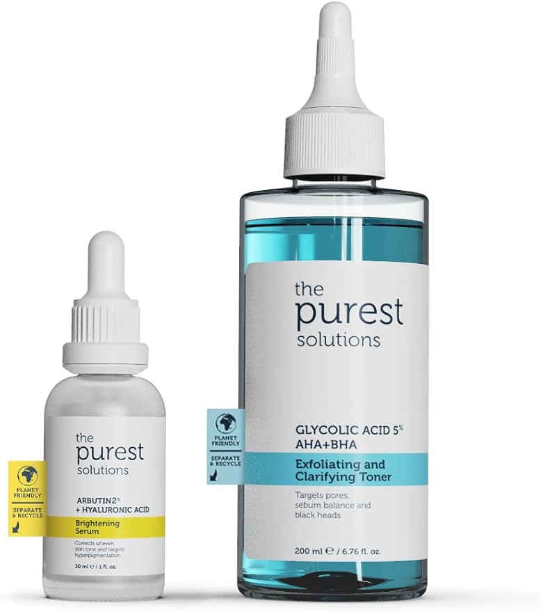 The Purest Solutions Skin Brightening and Pore Tightening Skin Care Set ...