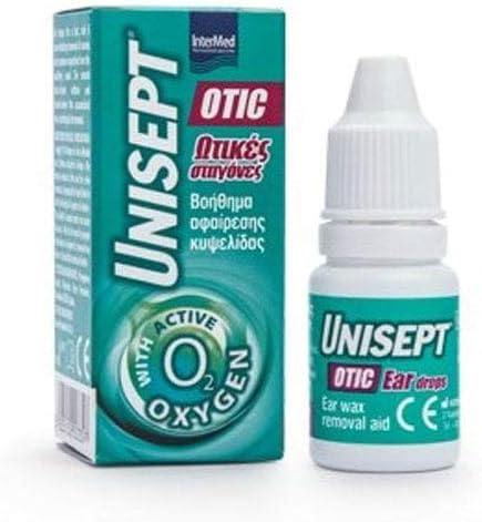 Intermed Unisept Otic Drops 10ml : Amazon.co.uk: Health & Personal Care