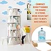 Amazon.com: Rotating Bookshelf Tower, Circular Bookshelf for Kids ...