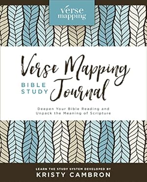 Verse Mapping Bible Study Journal - In-Depth Personal Scripture Study ...