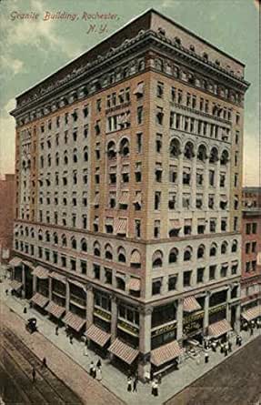 Granite Building Rochester, New York NY Original Antique Postcard at ...