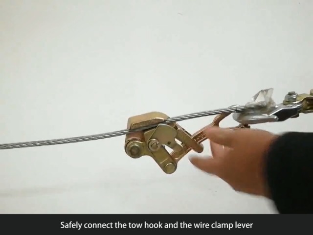 Watch Cable Grip Wire Pulling Clamp Wire Grip Steel Hand Puller on ...