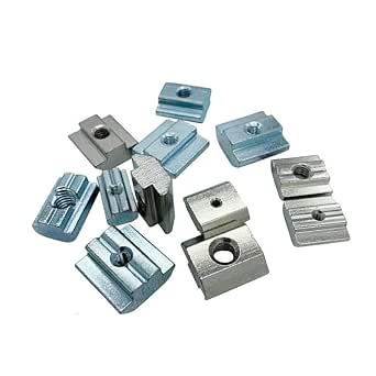 EU20# 30# 40# 45# M3 M4 M5 M6 M8 M10 T Block Square Nuts Sliding Hammer Nut for Fastener ...