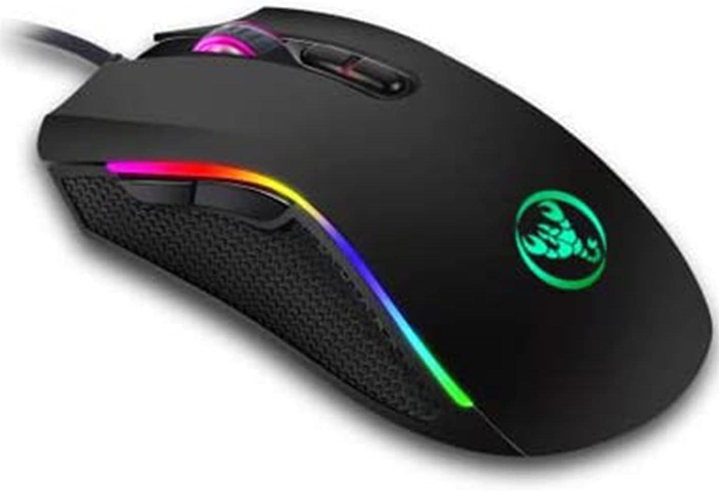 Amazon.com: Scorpion Gaming Mouse Wired, Ergonomic Optical Mouse 7 RGB ...
