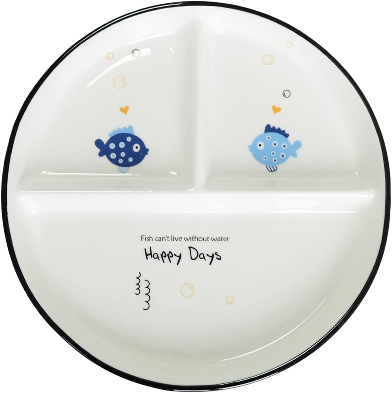 Hoshisea Assiette Compartiment Adulte, Assiette Compartiment, Plateau ...