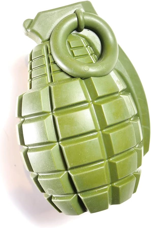 Amazon.com : O.G.B. Operation Good Boy Durable Grenade Dog Toy ...