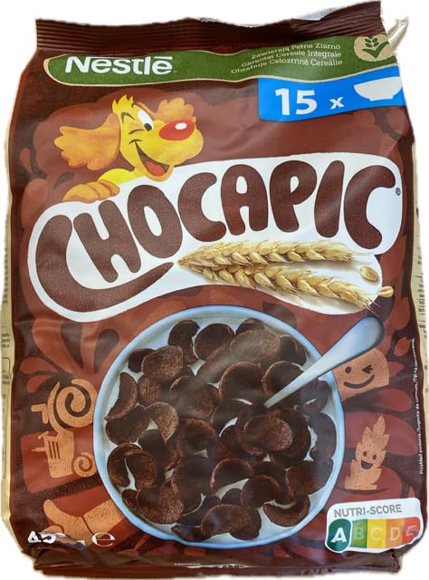 Amazon.com: CHOCAPIC Chocolate Flavored Whole Wheat Cereal Flakes 450g (1)