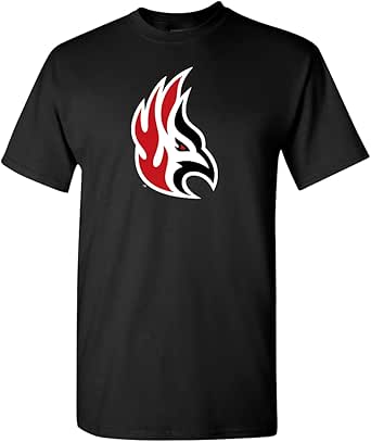 Amazon.com: Carthage College Firebird Mascot Unisex Short Sleeve T ...