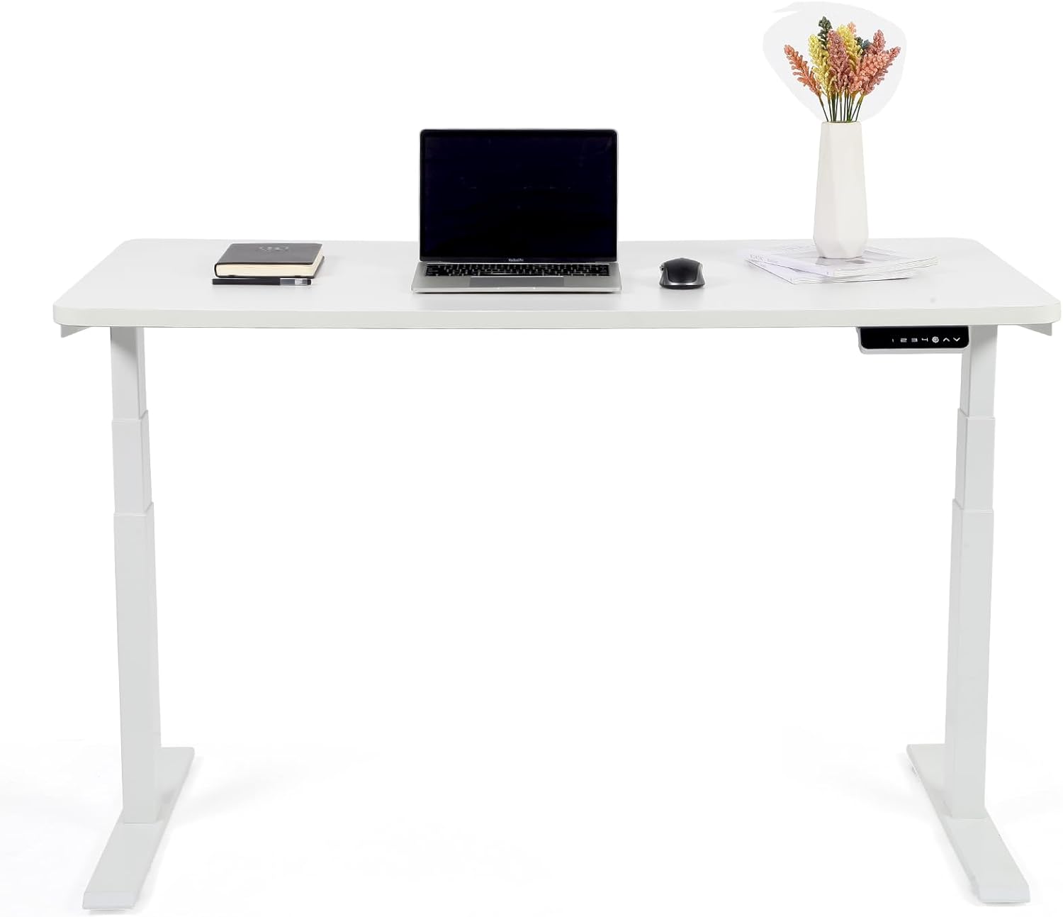 Amazon.com: Tybdsubbc 55“*27.5”Height Adjustable Electric Standing Desk ...