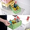 Amazon.com: Xhwykzz 4 Pack Pastel Crates for Storage, Plastic Folding ...