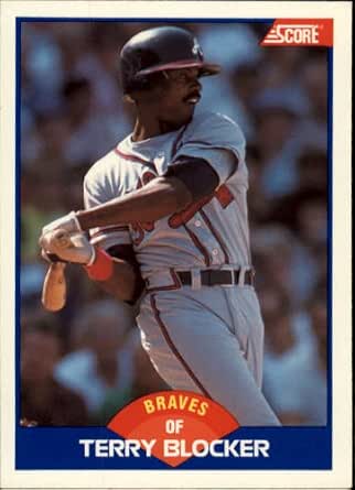 Amazon.com: 1989 Score Baseball Card #605 Terry Blocker : Collectibles ...