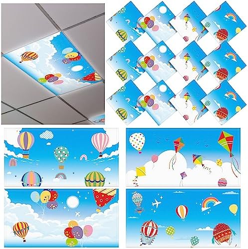 Fluorescent Light Cover for Classroom 4 x 2 ft Classroom Light Covers ...