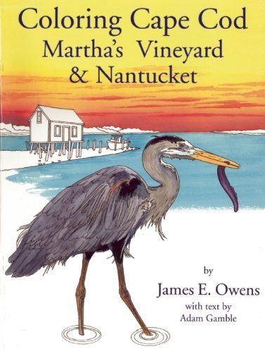 Coloring Cape Cod Martha's Vineyard & Nantucket: Gamble, Adam, Owens ...