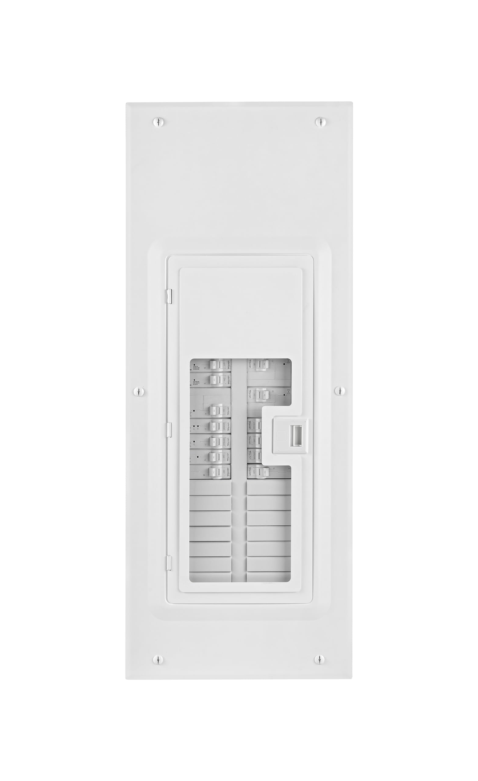 Leviton LDC30-W 30 Space Indoor Load Center Cover and Door with Window ...