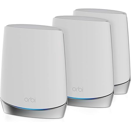 Amazon.com: NETGEAR Orbi Quad-Band WiFi 6E Mesh System (RBKE963 ...