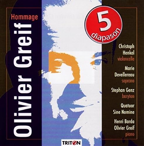 Olivier Greif-Hommage: Stephan Genz, Quatuor Sine Nomine, Olivier Greif ...