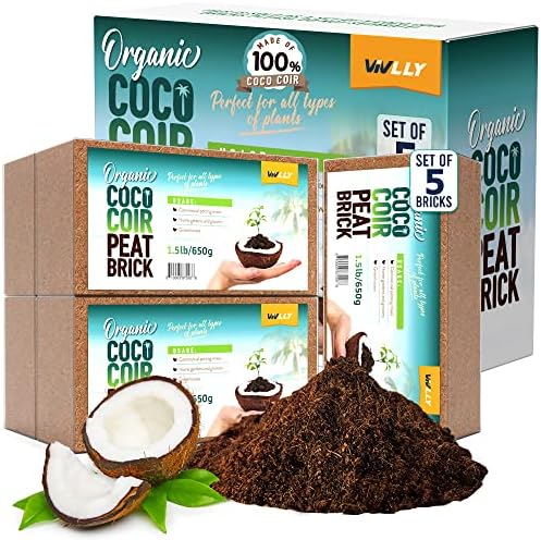 Amazon.com : Best Coco Peat - Premium Coconut Coir Pith 5Kg/11 Lbs ...