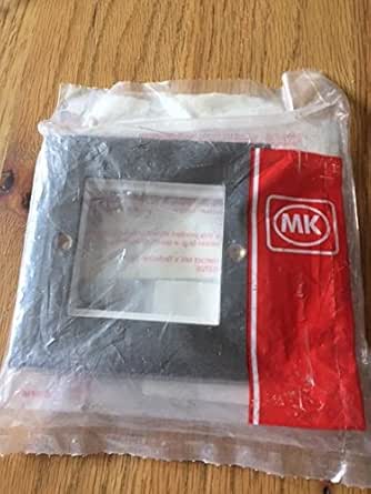 MK K182 BLN Alloy 1G Euro Data Module Frontplate 50 x 50mm - Black ...