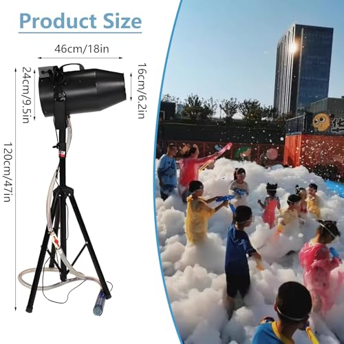 Foam Cannon, Foam Machine for Parties, Indoor & Outdoor Use, Covers 80m ...