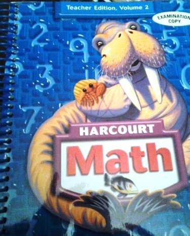 Harcourt Math Grade 3 Teacher's Edition (Volume 2): Harcourt ...
